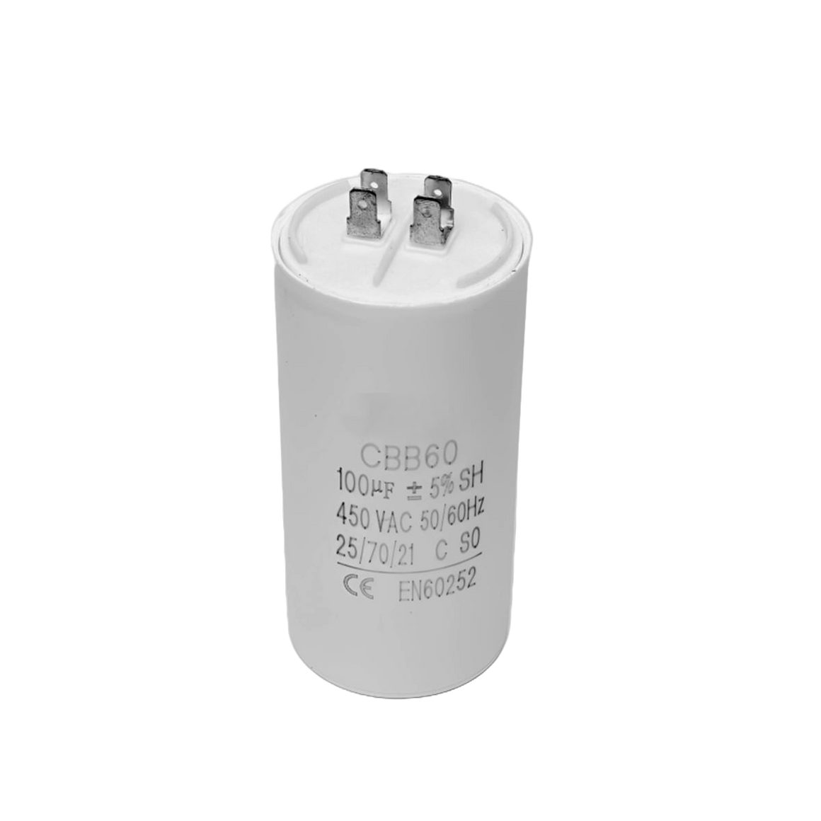 Capacitor CBB60 100μF 450 VAC 50/60 Hz | VLSUR